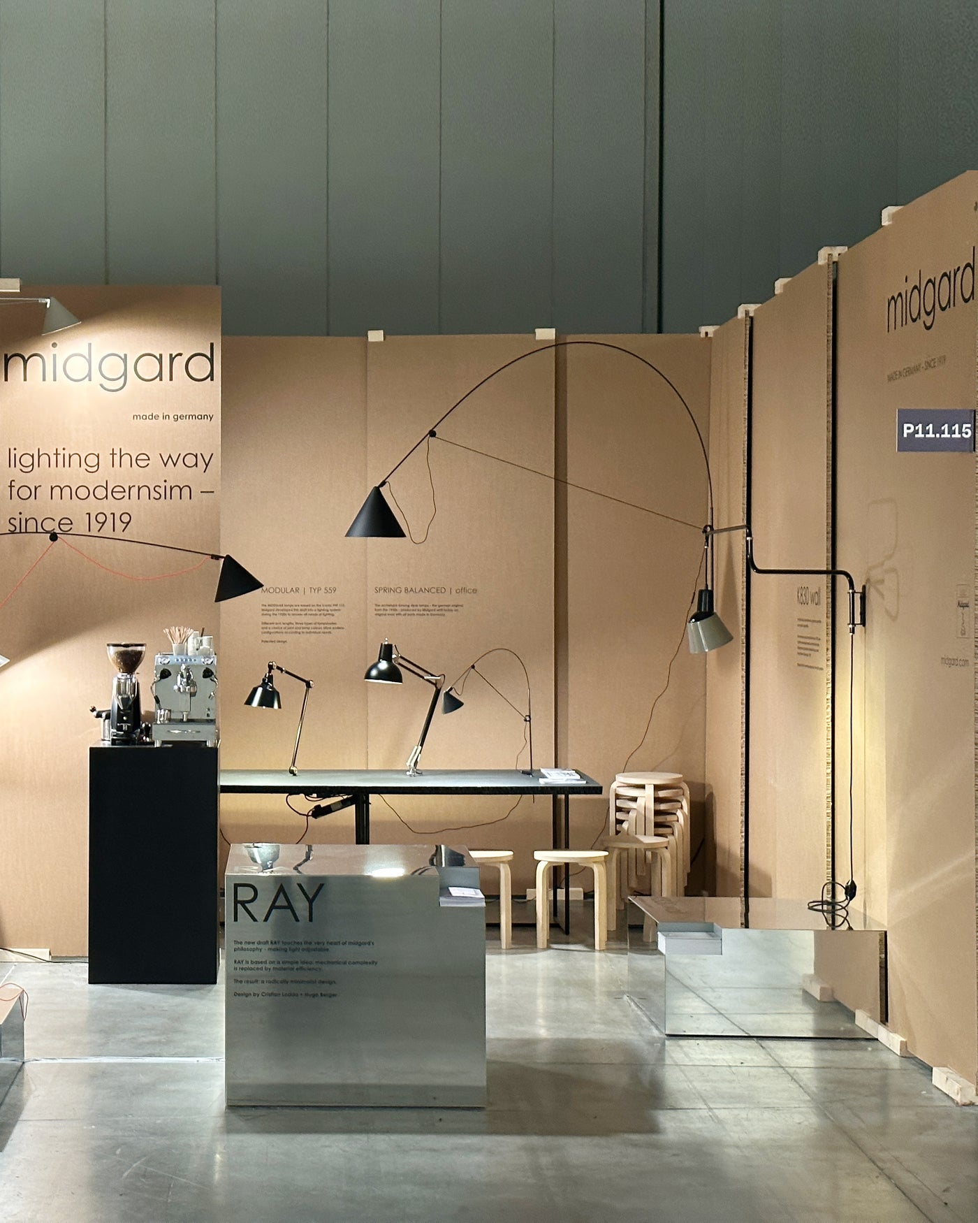 Midgard Licht | Sustainable Booth awarded with "DesignPlus Award"