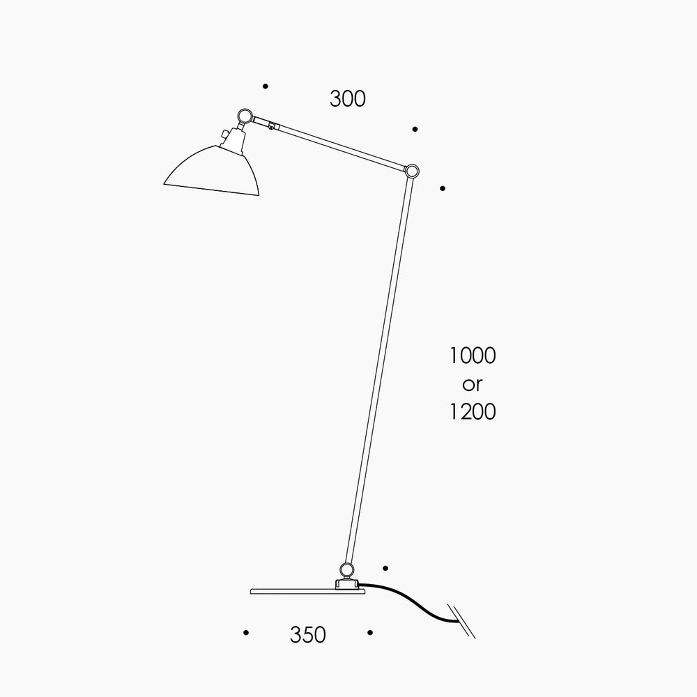 MODULAR | TYP 556 floor | white – Midgard Licht